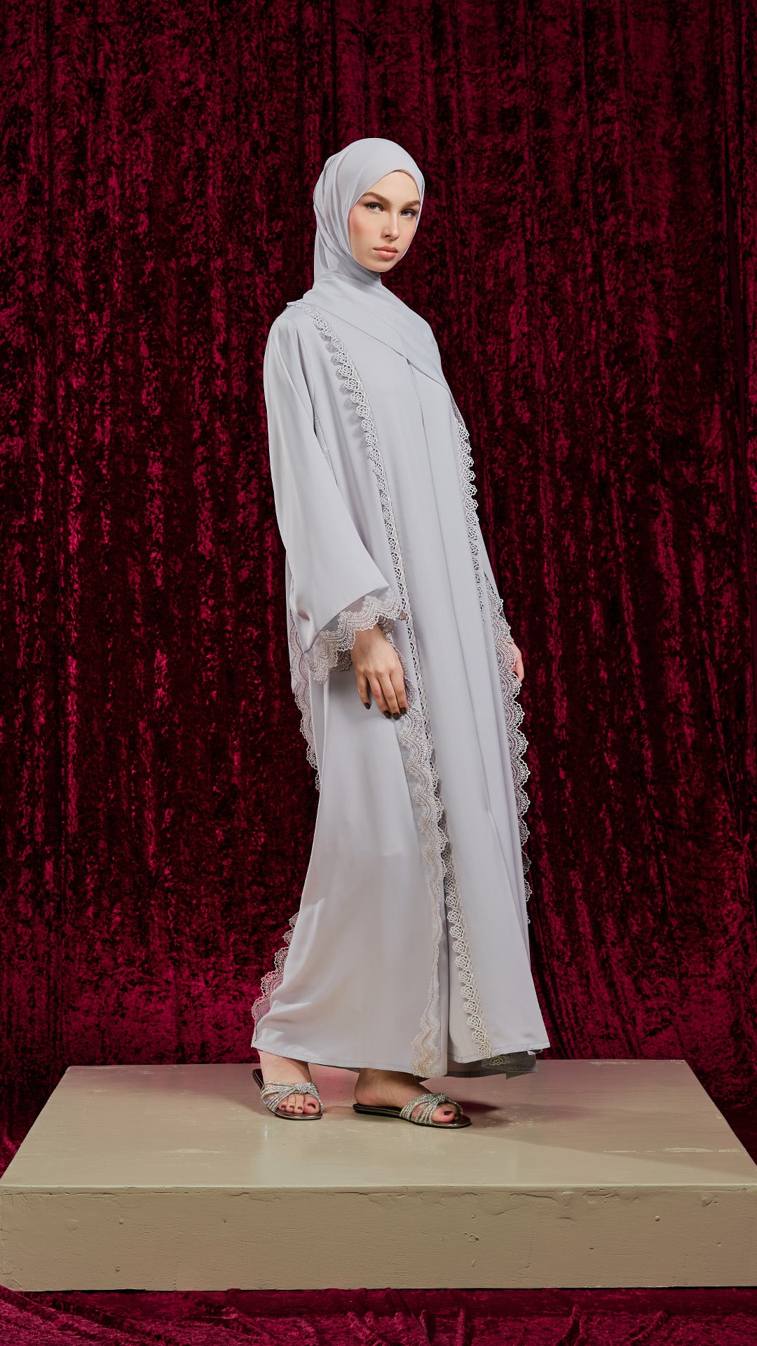 Ismailia Limestone Abaya – Fustaann