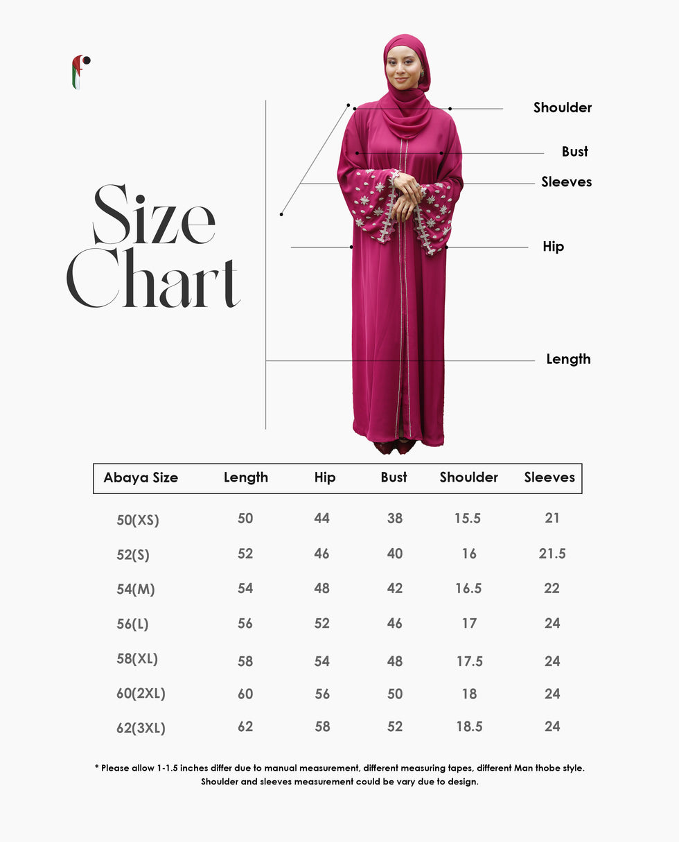 Ayazma Rich Brown Abaya – Fustaann